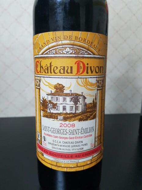 2008 Château Divon, France, Bordeaux, Libournais, St. Georges-St ...