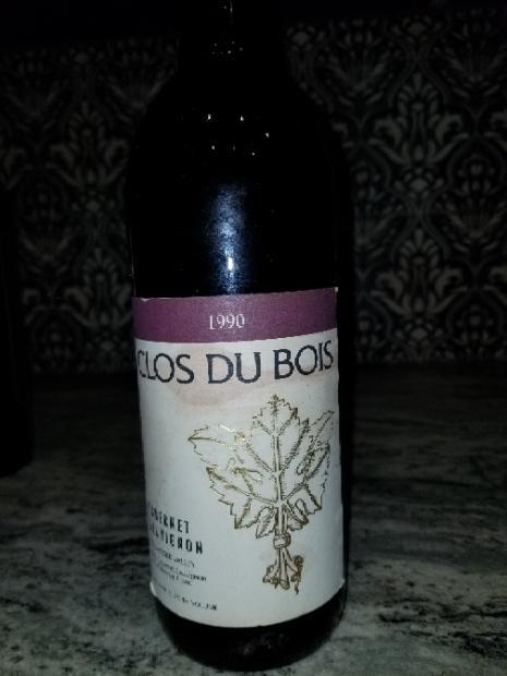 1992 Clos du Bois Merlot Sonoma County, USA, California, Sonoma County ...