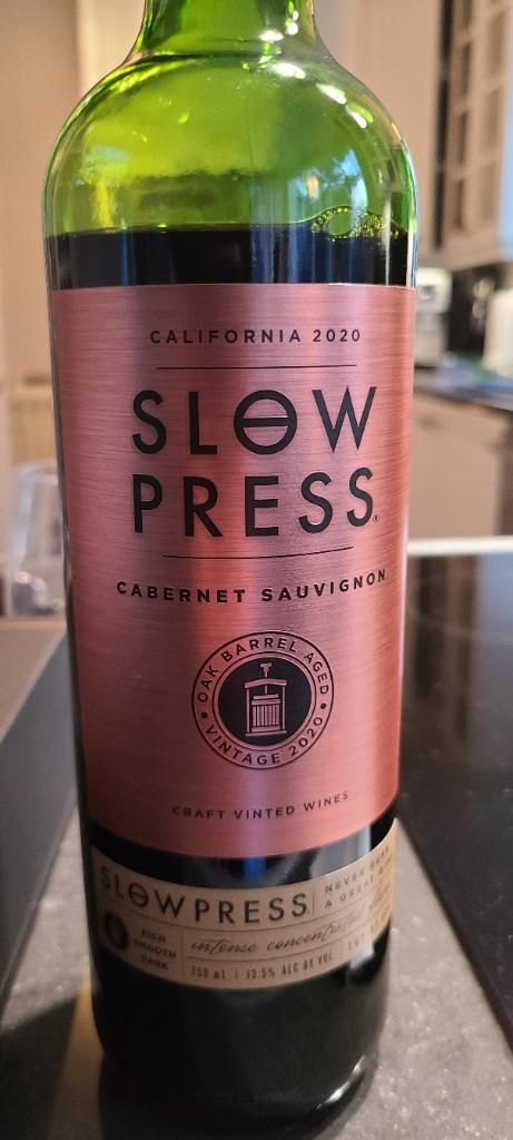 2020 Slow Press Wines Cabernet Sauvignon, USA, California, Central ...