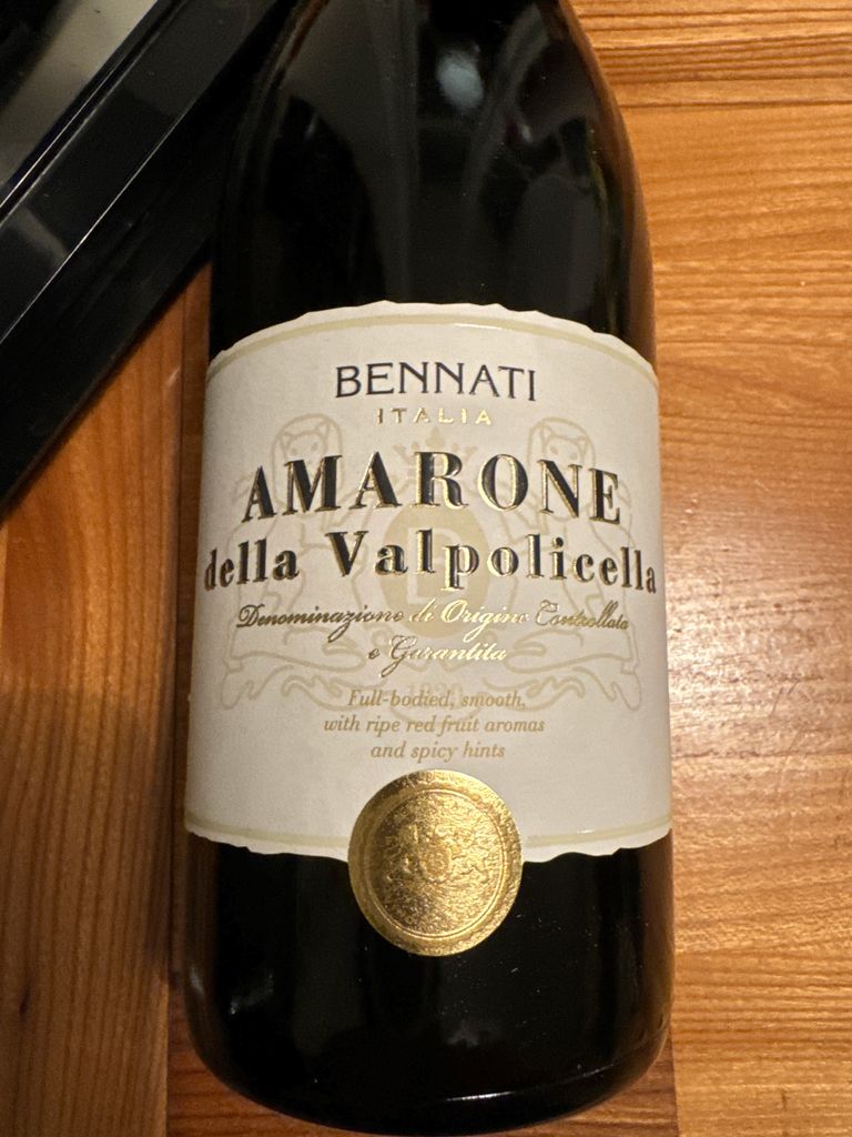 2020 Casa Vinicola Bennati Amarone della Valpolicella, Italy, Veneto ...