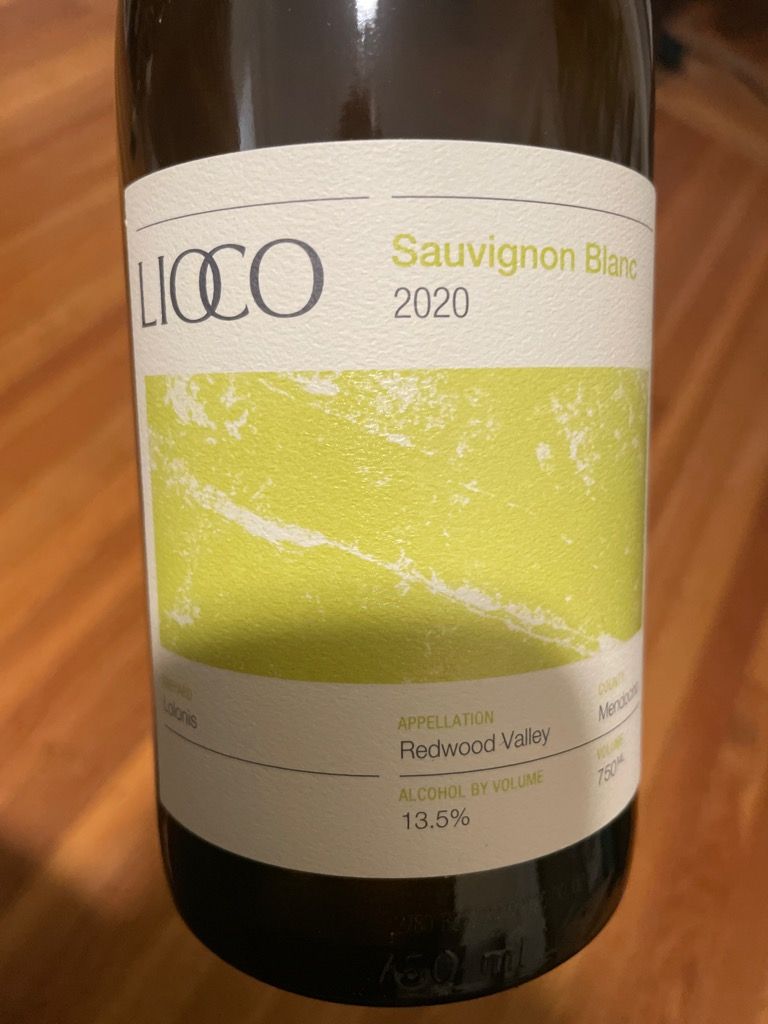 2021 Lioco Sauvignon Blanc Lolonis Vineyard, USA, California, North ...