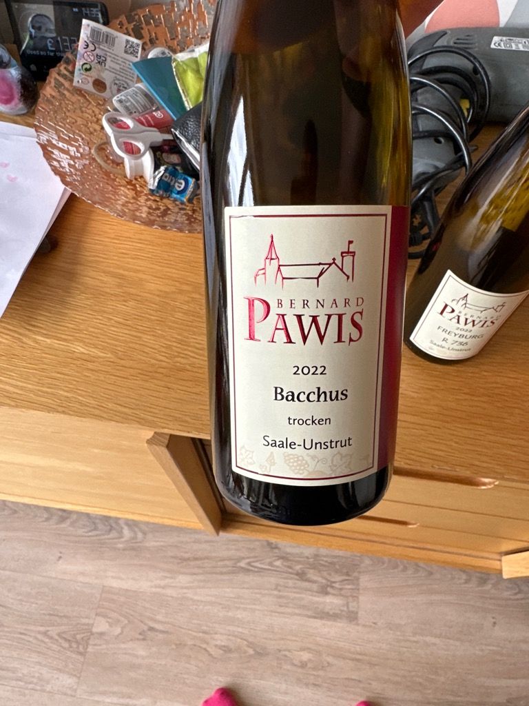 2023 Pawis Bacchus Trockener Qualitätswein b.A, Germany, Saale/Unstrut ...
