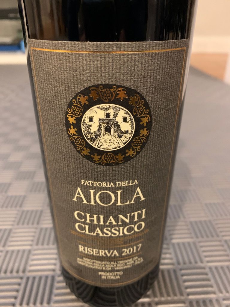 2017 Fattoria della Aiola Chianti Classico Riserva, Italy, Tuscany ...