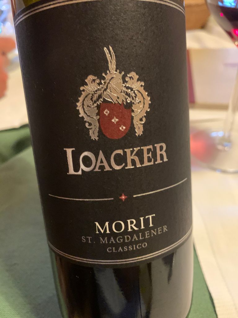 2022 Tenute Loacker St. Magdalener Morit, Italy, Trentino-Alto Adige ...