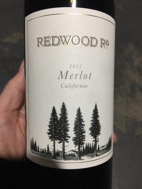 2012 Redwood Road Merlot Karl Wente Vineyard, USA, California, San ...