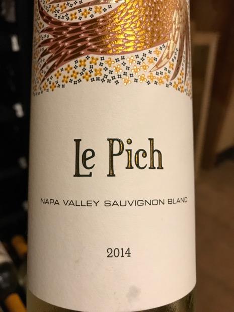 2014 Purlieu Sauvignon Blanc Le Pich, USA, California, Napa Valley ...