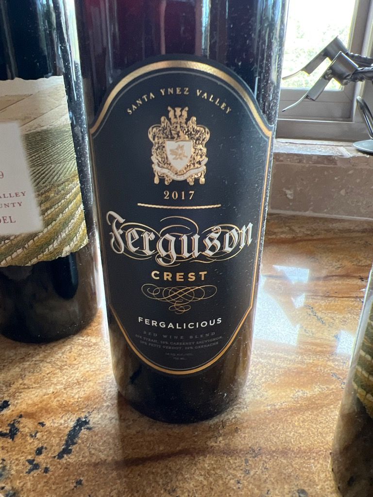 2017 Ferguson Crest Fergalicious, USA, California, Central Coast, Santa ...