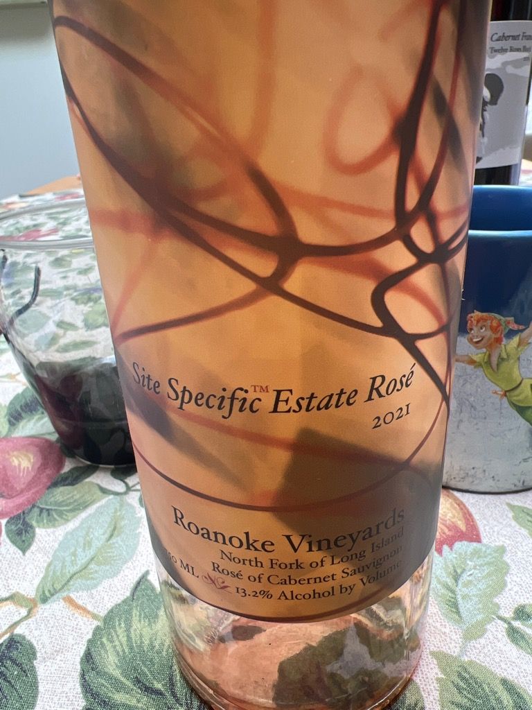 2021 Roanoke Vineyards Site Specific Rose, USA, New York, Long Island ...