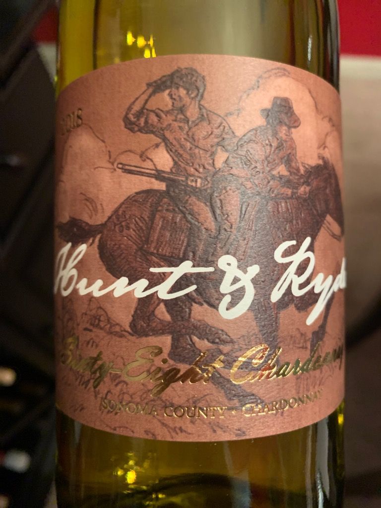 2021 Hunt & Ryde Chardonnay, USA, California, Sonoma County - CellarTracker