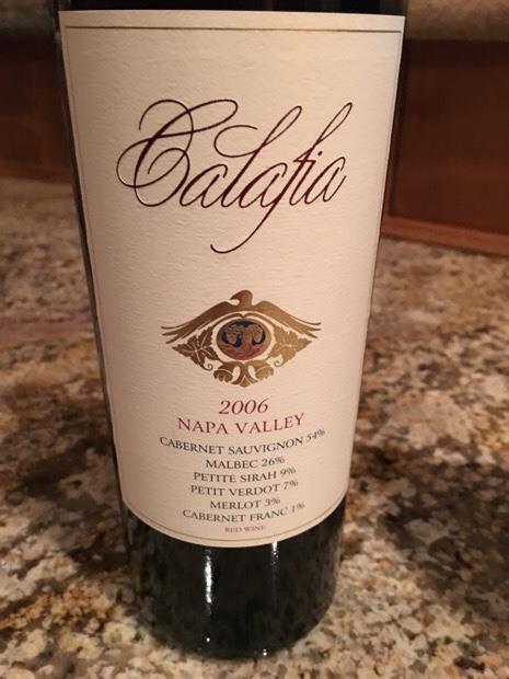 2006 Calafia Red Wine, USA, California, Napa Valley - CellarTracker