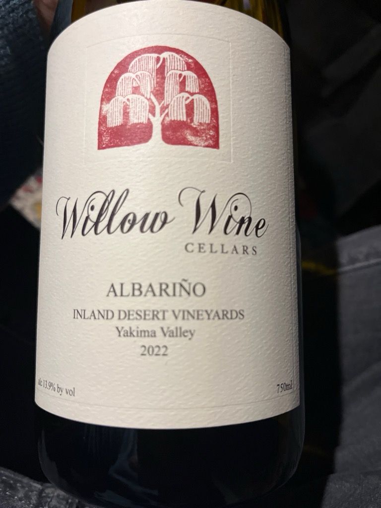 2022 Willow Wine Cellars Albariño, USA, Oregon, Columbia Valley - CellarTracker