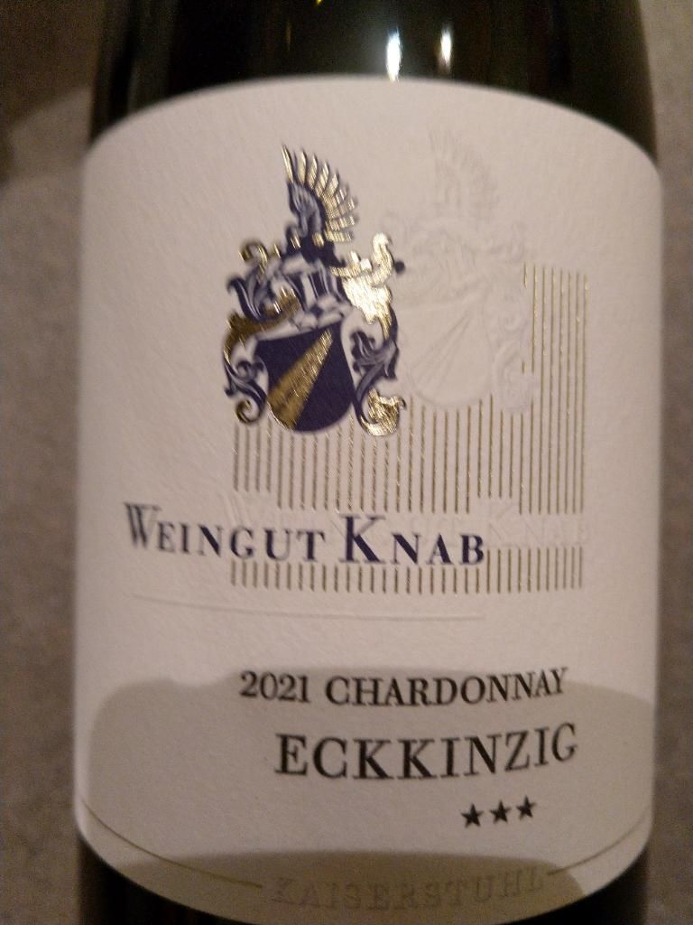 2024 Weingut Knab Endinger Engelsberg Chardonnay Eckkinzig ***, Germany ...