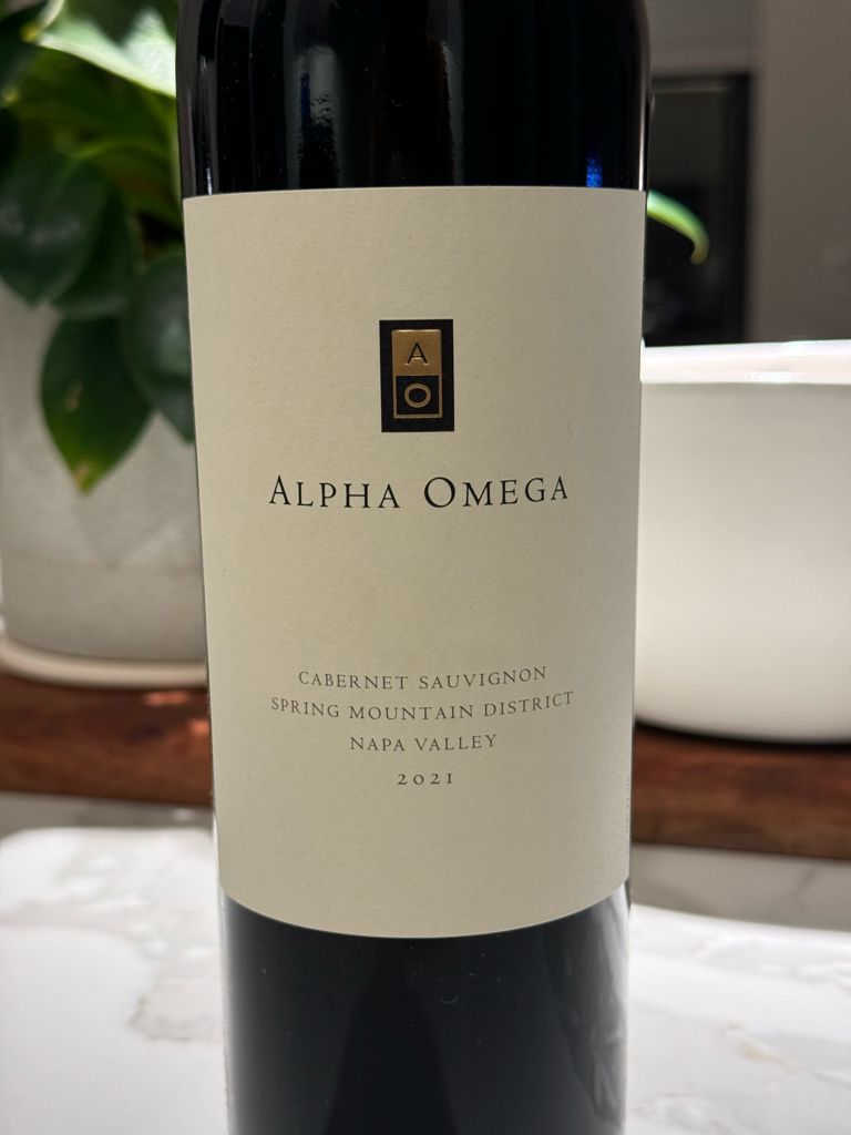 2021 Alpha Omega Cabernet Sauvignon Spring Mountain District, USA ...