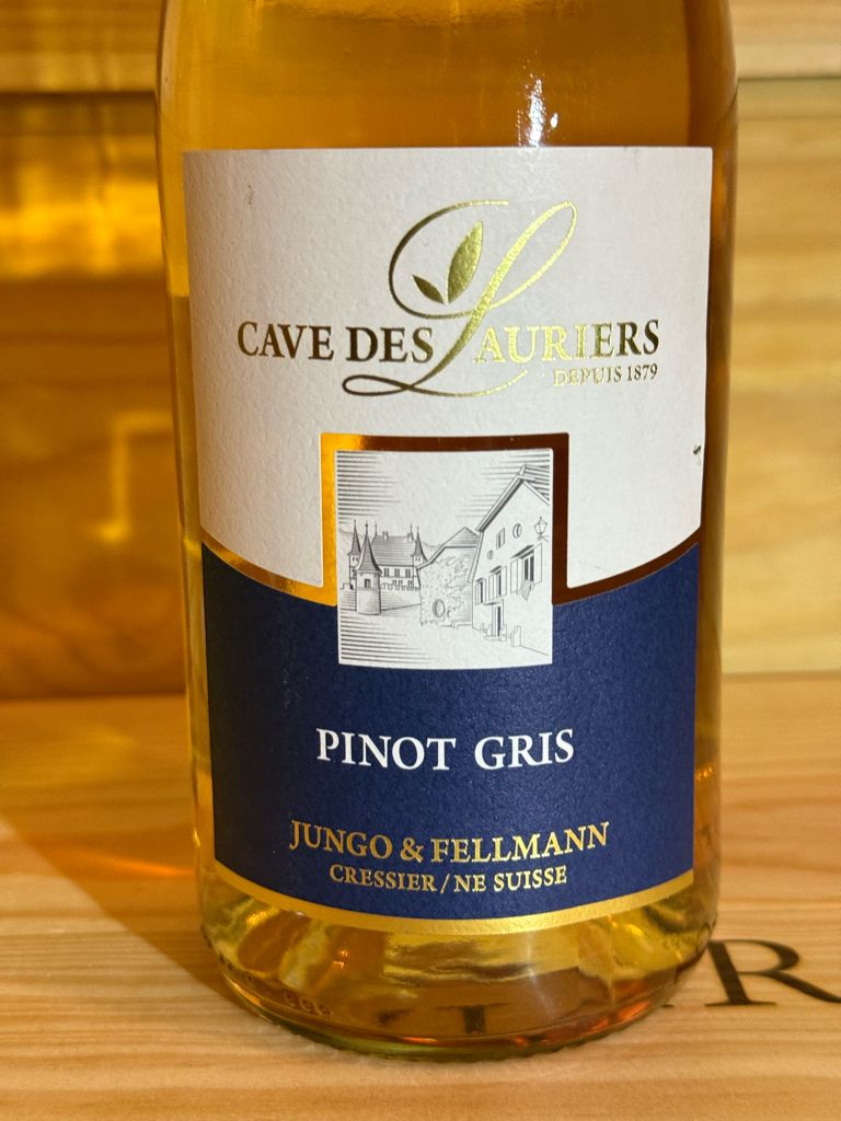 2023 Cave des Lauriers - Jungo & Fellmann Pinot Gris Rosé, Switzerland ...