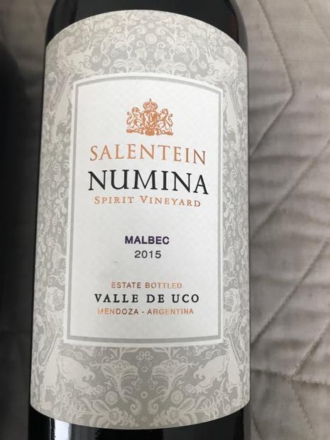 2015 Bodegas Salentein Numina Gran Corte Spirit Vineyard, Argentina ...