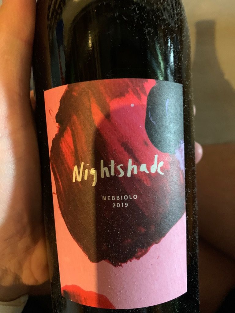 2020 Division Winemaking Company Nebbiolo Nightshade, USA, Oregon ...