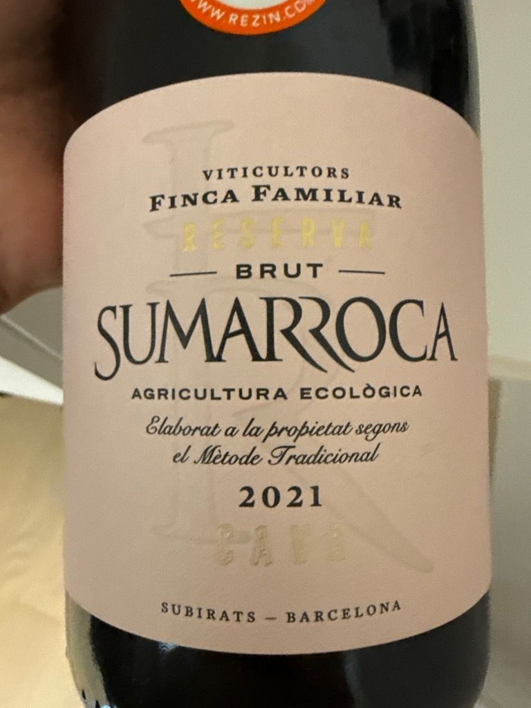 2022 Sumarroca Cava Brut Nature Gran Reserva, Spain, Cava - CellarTracker