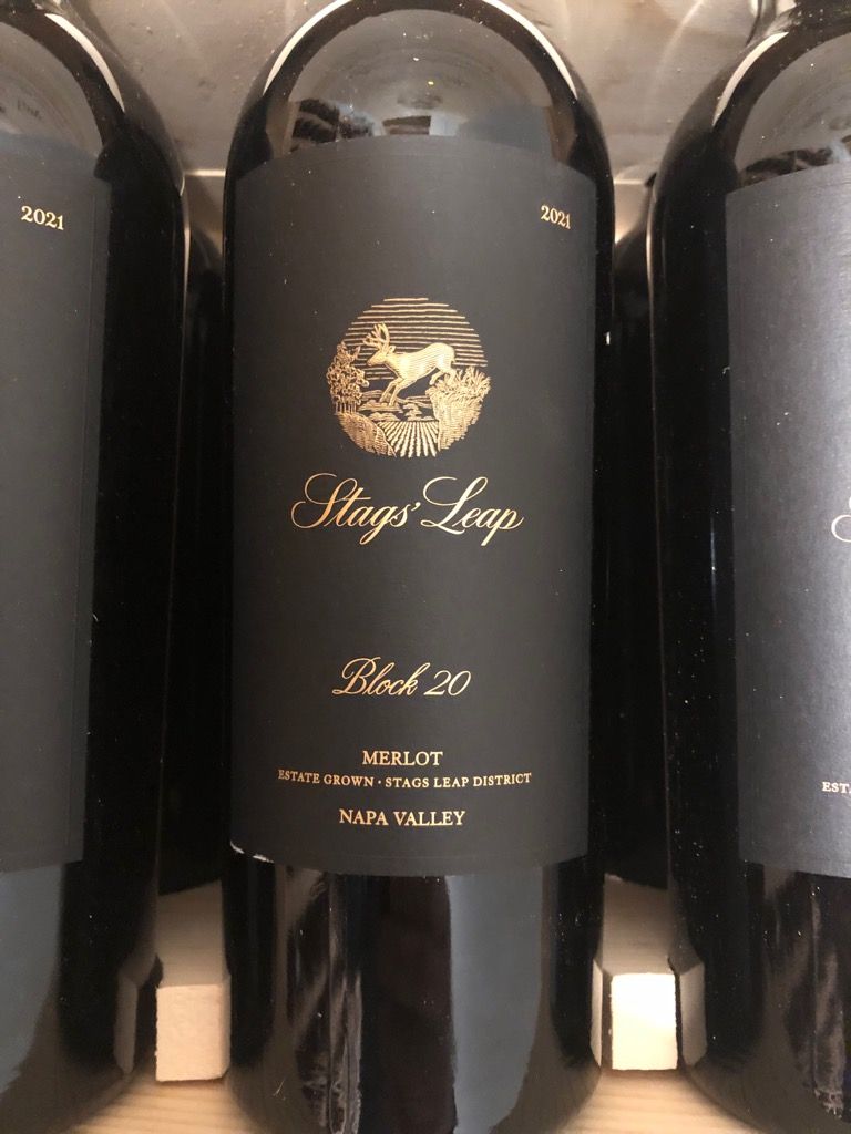 2021 Stags' Leap Winery Merlot Block 20, USA, California, Napa Valley ...