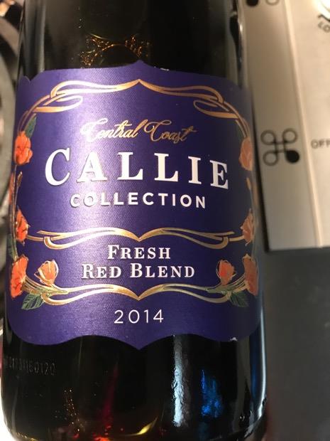 2014 Callie Collection, USA, California, Central Coast - CellarTracker