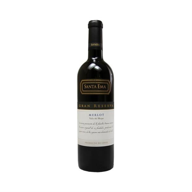 2012 Santa Ema Merlot Gran Reserva, Chile, Maipo Valley, Isla de Maipo ...