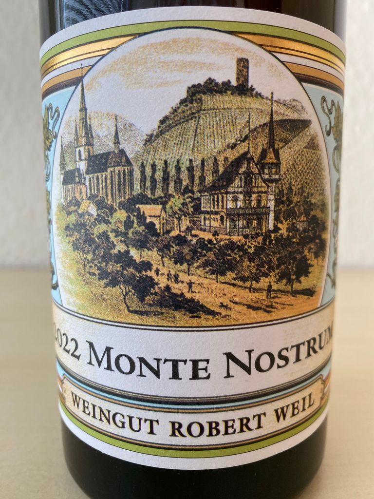 2023 Weingut Robert Weil Riesling Monte Nostrum, Germany, Rheingau ...