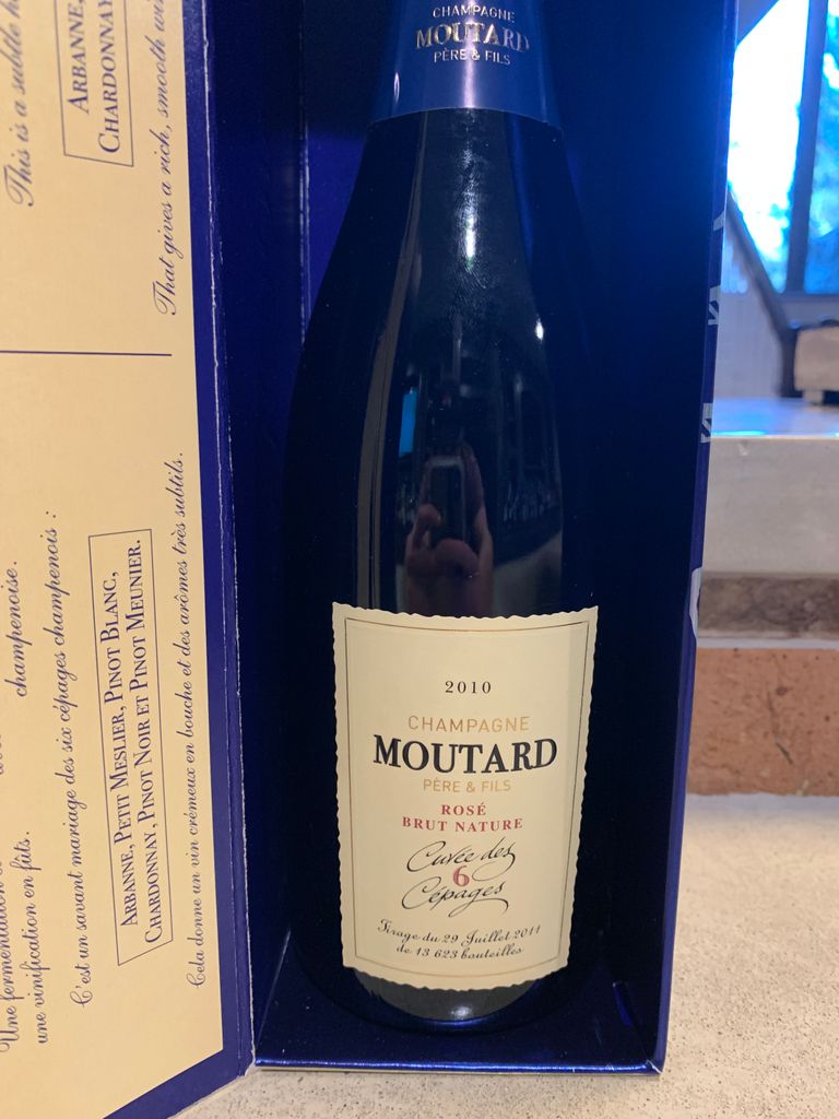 2009 Moutard Père et Fils Champagne Cuvée des 6 Cepages Rosé Brut ...