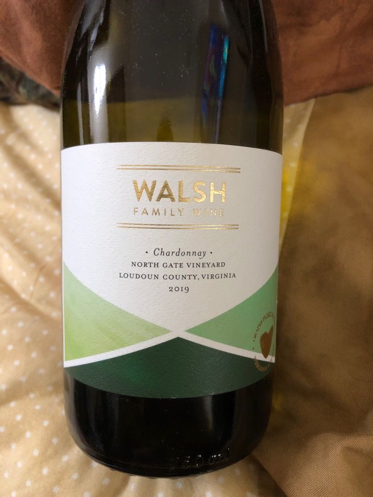2020 Walsh Family Wine Chardonnay North Gate Vineyard, USA, Virginia ...