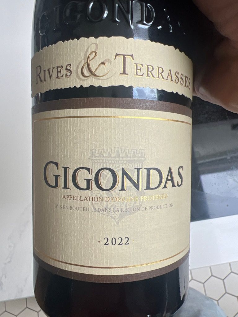 2023 Rives & Terrasses Gigondas, France, Rhône, Southern Rhône ...