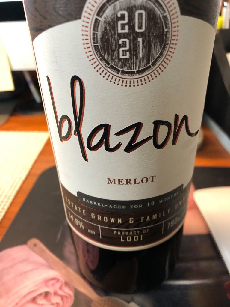 2021 Oak Ridge Winery Merlot blazon, USA, California, Central Valley ...