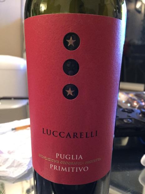 2016 Luccarelli Ampelo Primitivo Puglia Puglia IGT, Italy, Puglia ...