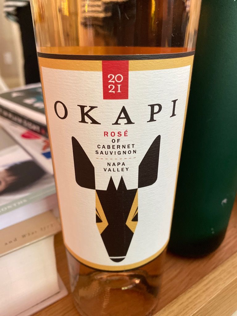 2021 Okapi Wines Cabernet Sauvignon Rosé Jungle Love Vineyard, USA ...