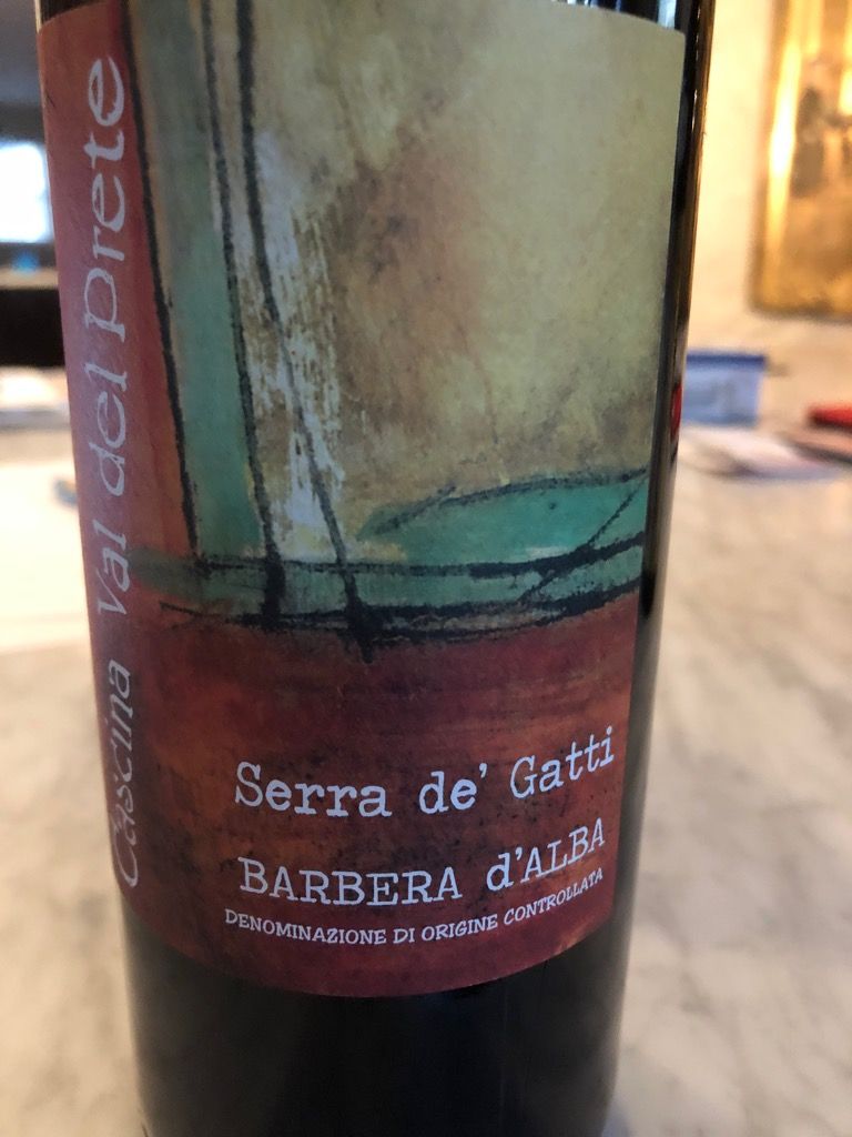 2020 Cascina Val del Prete Barbera d'Alba Serra de Gatti, Italy ...