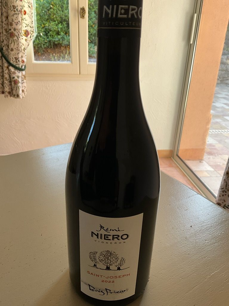 2023 Domaine Remi et Robert Niero St. Joseph Bois Prieur, France, Rhône ...
