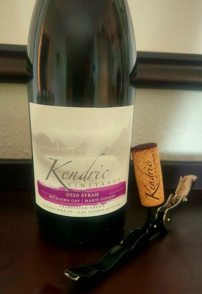 2020 Kendric Vineyards Syrah Petaluma Gap, USA, California, Sonoma ...