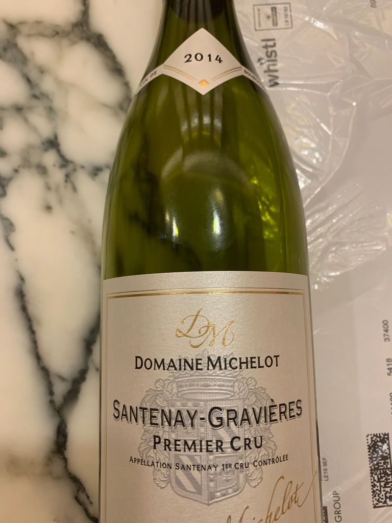 2023 Domaine Michelot Santenay 1er Cru Les Gravières Blanc, France ...