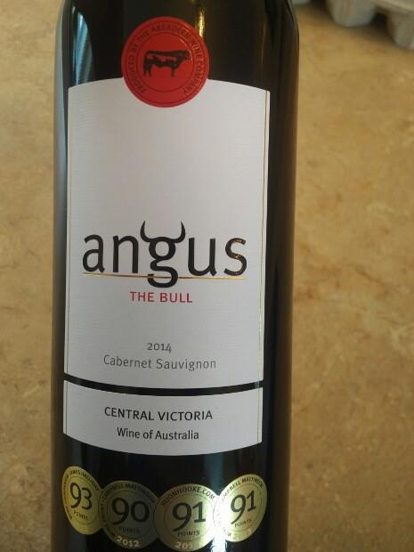 2014 Angus the Bull Cabernet Sauvignon, Australia, Victoria, Central ...