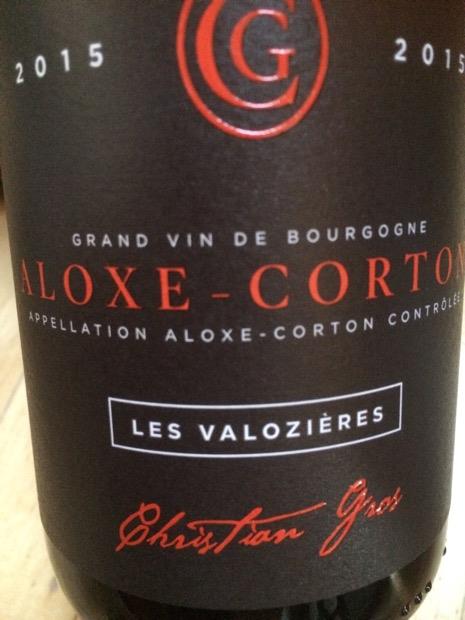 2012 Christian Gros Aloxe-Corton 1er Cru, France, Burgundy, Côte de ...