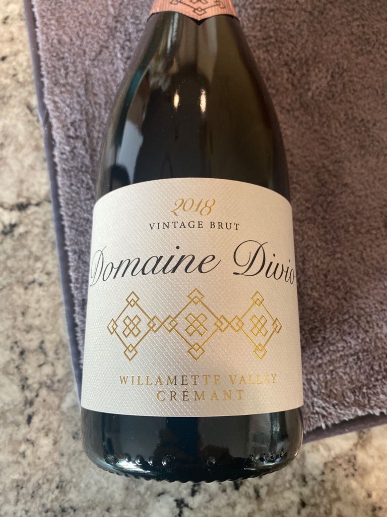 2018 Domaine Divio Crémant Willamette Valley, USA, Oregon, Willamette ...