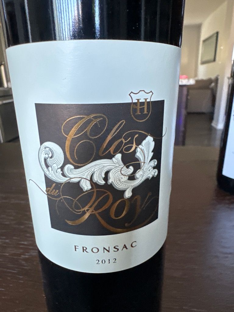 2019 Château Clos Du Roy, France, Bordeaux, Libournais, Fronsac ...