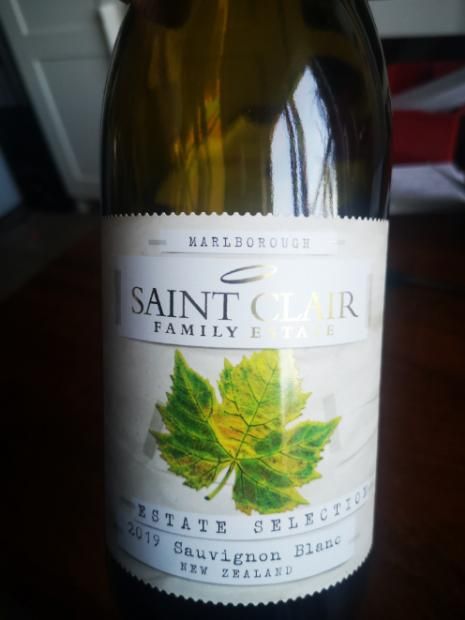 2020 Saint Clair Family Estate Sauvignon Blanc Estate Selection, New ...