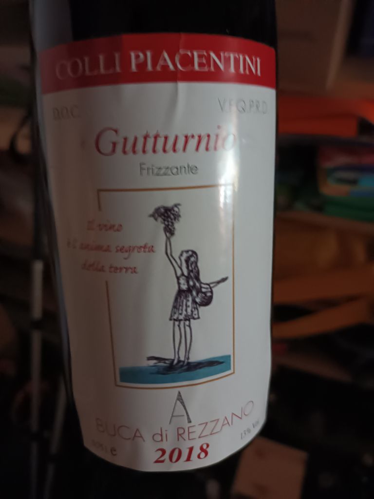 2018 Buca di Rezzano Gutturnio Colli Piacentini, Italy, Emilia-Romagna ...
