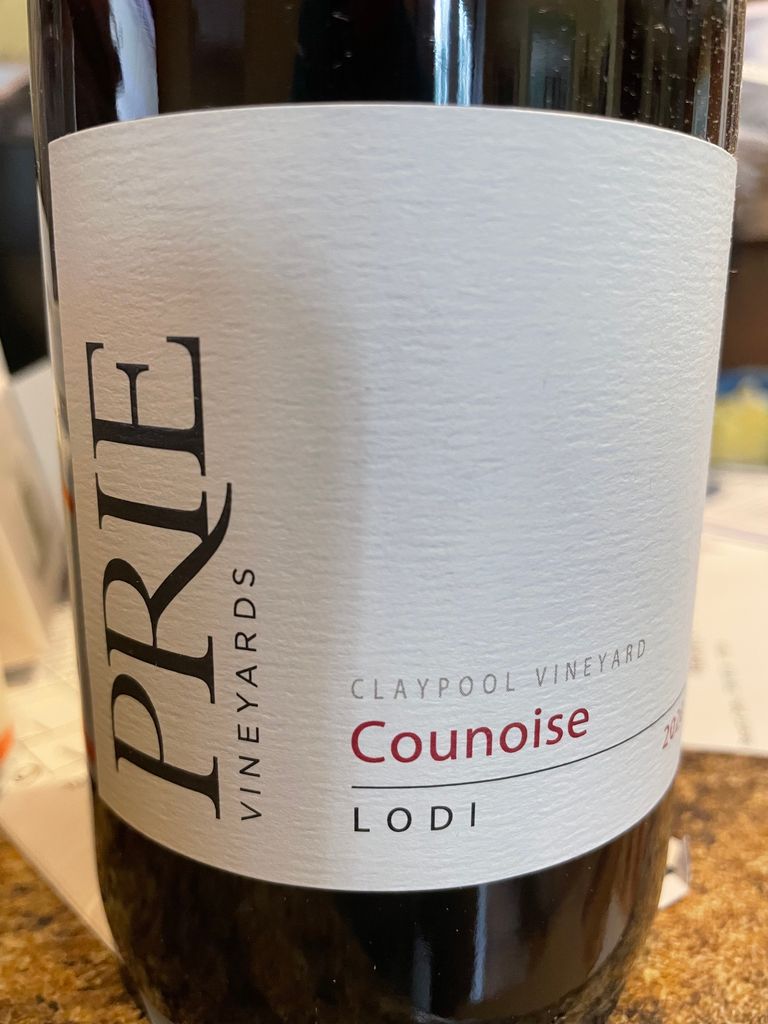 2020 Prie Vineyards Counoise Claypool Vineyard, USA, California ...