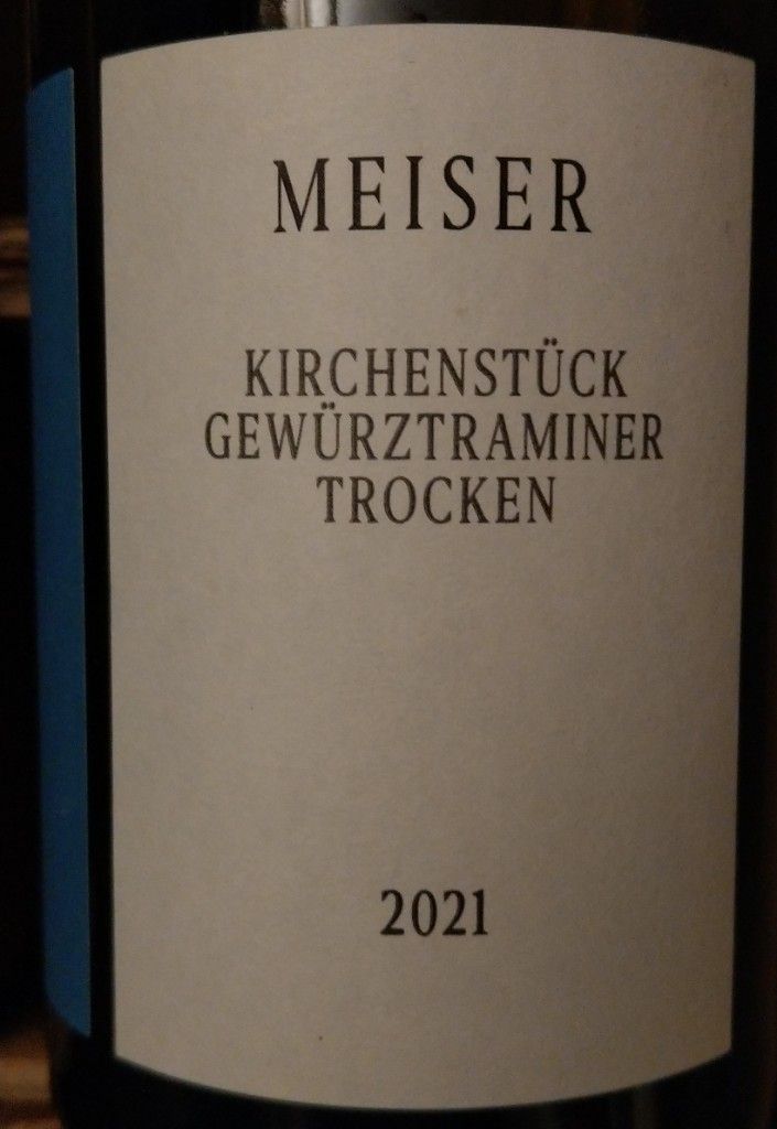 2021 Weingut Meiser Kirchenstück Gewürztraminer trocken, Germany ...