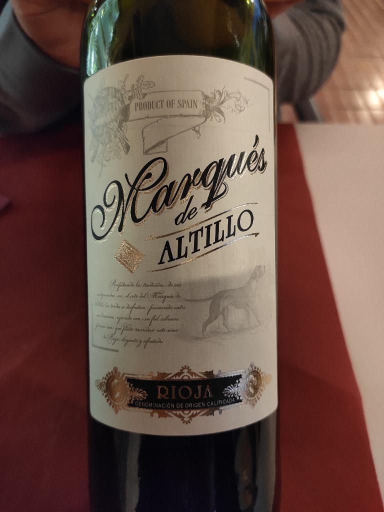 2021 Felix Solis Marques de Altillo Crianza, Spain, La Rioja, Rioja ...