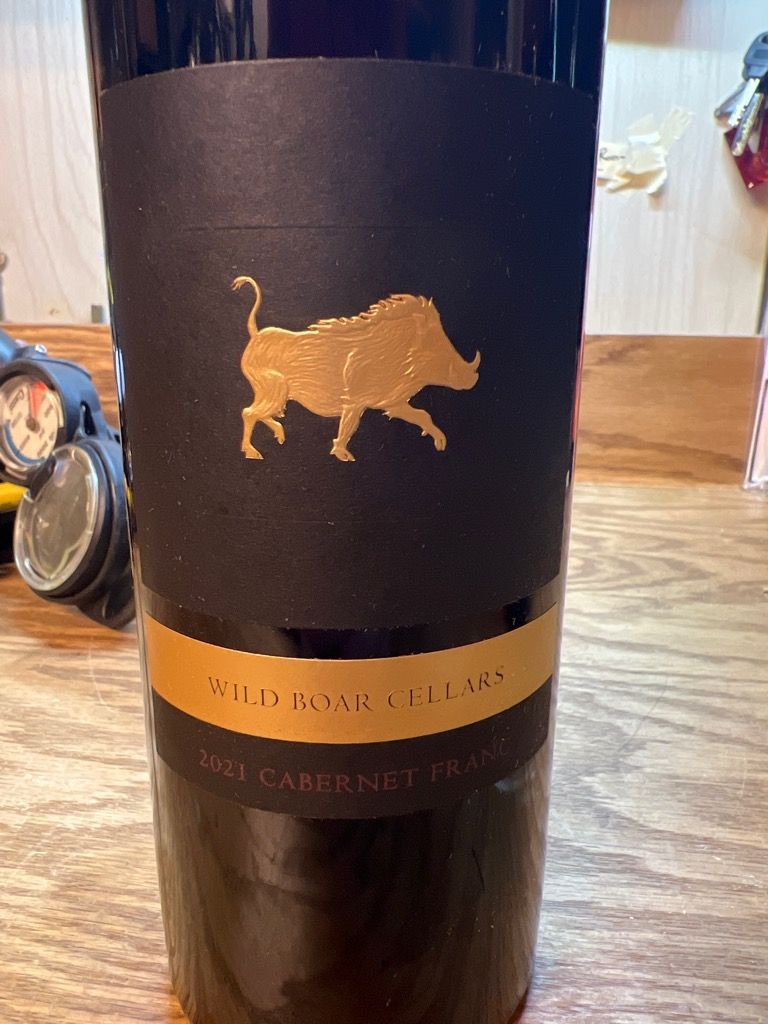 2022 Wild Boar Cellars Cabernet Franc, USA, Virginia, Northern Virginia ...