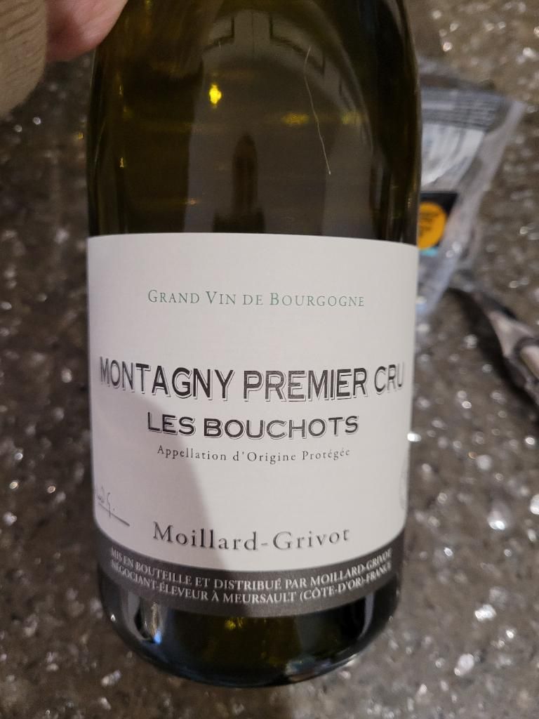 2021 Moillard-Grivot Montagny 1er Cru Les Bouchots, France, Burgundy ...