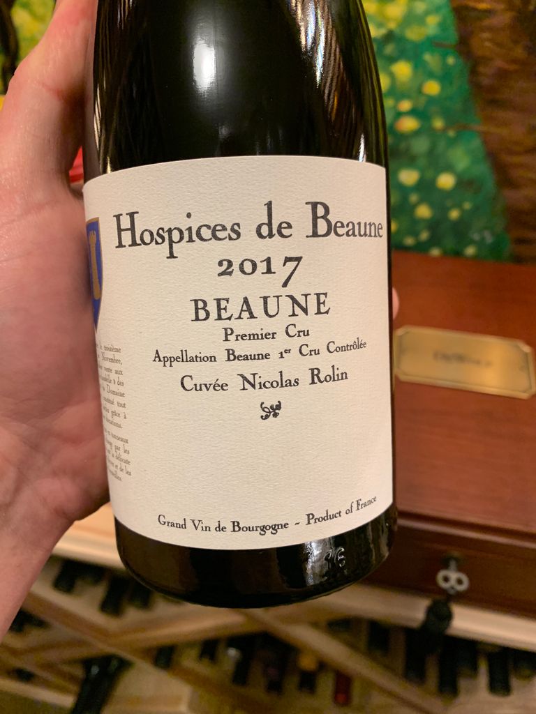 2017 Hospices de Beaune Beaune 1er Cru Cuvée Nicolas Rolin Maison ...