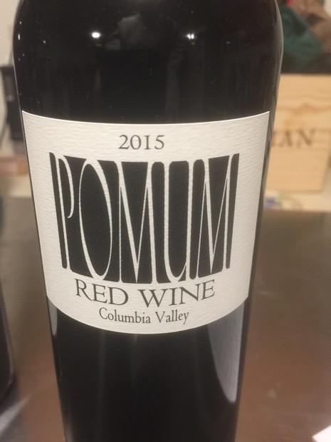 2015 Pomum Cellars Red Wine, USA, Washington, Columbia Valley ...