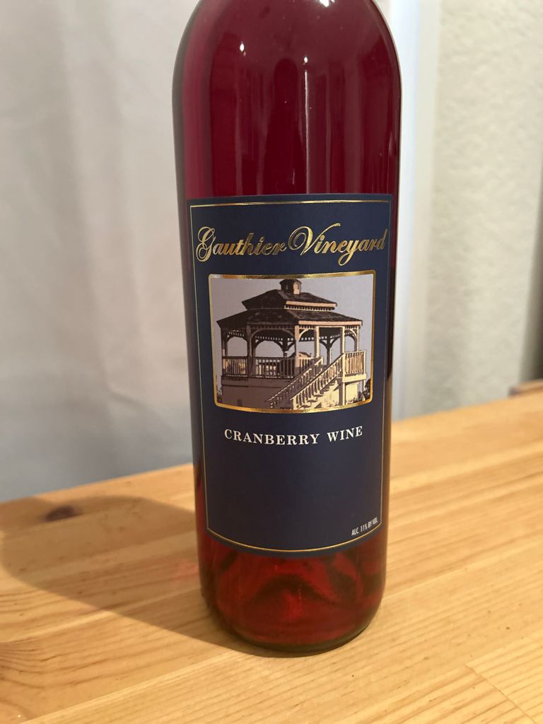 NV Gauthier Vineyard Cranberry Wine, USA, Virginia - CellarTracker