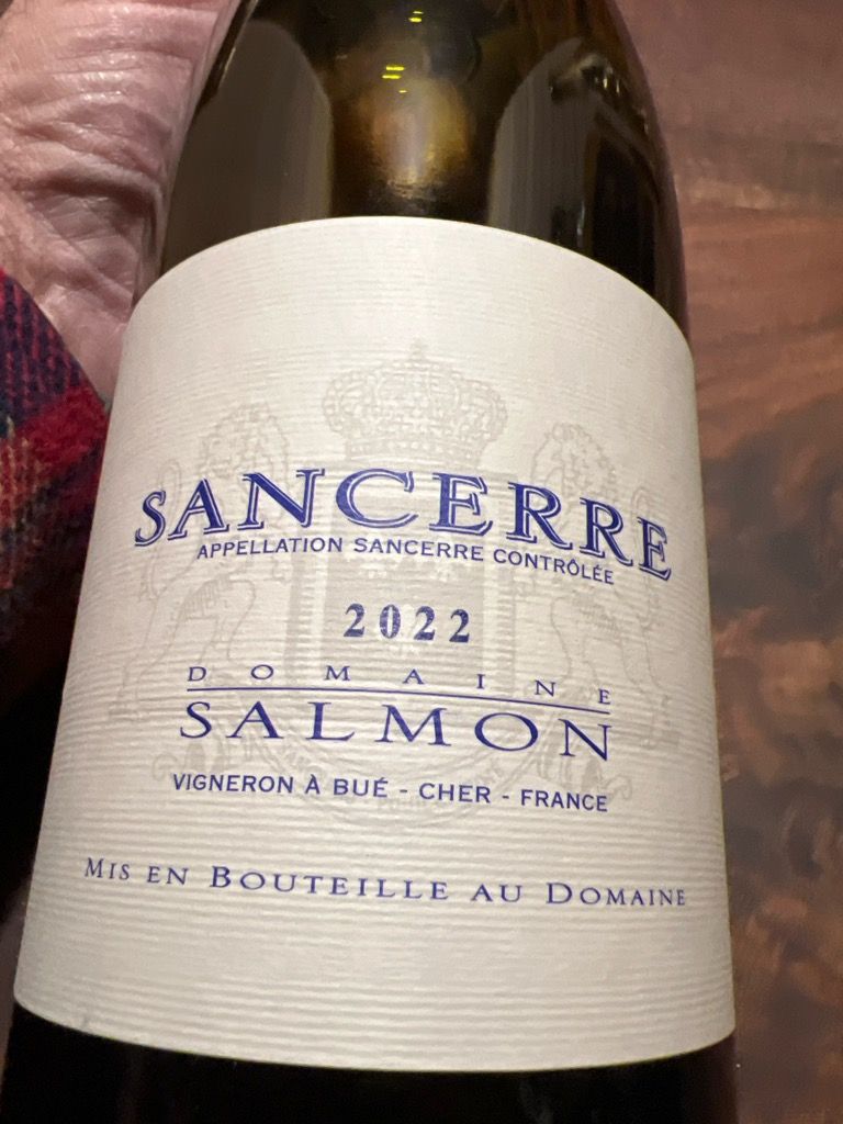 2022 Christian Salmon Sancerre, France, Loire Valley, Upper Loire ...
